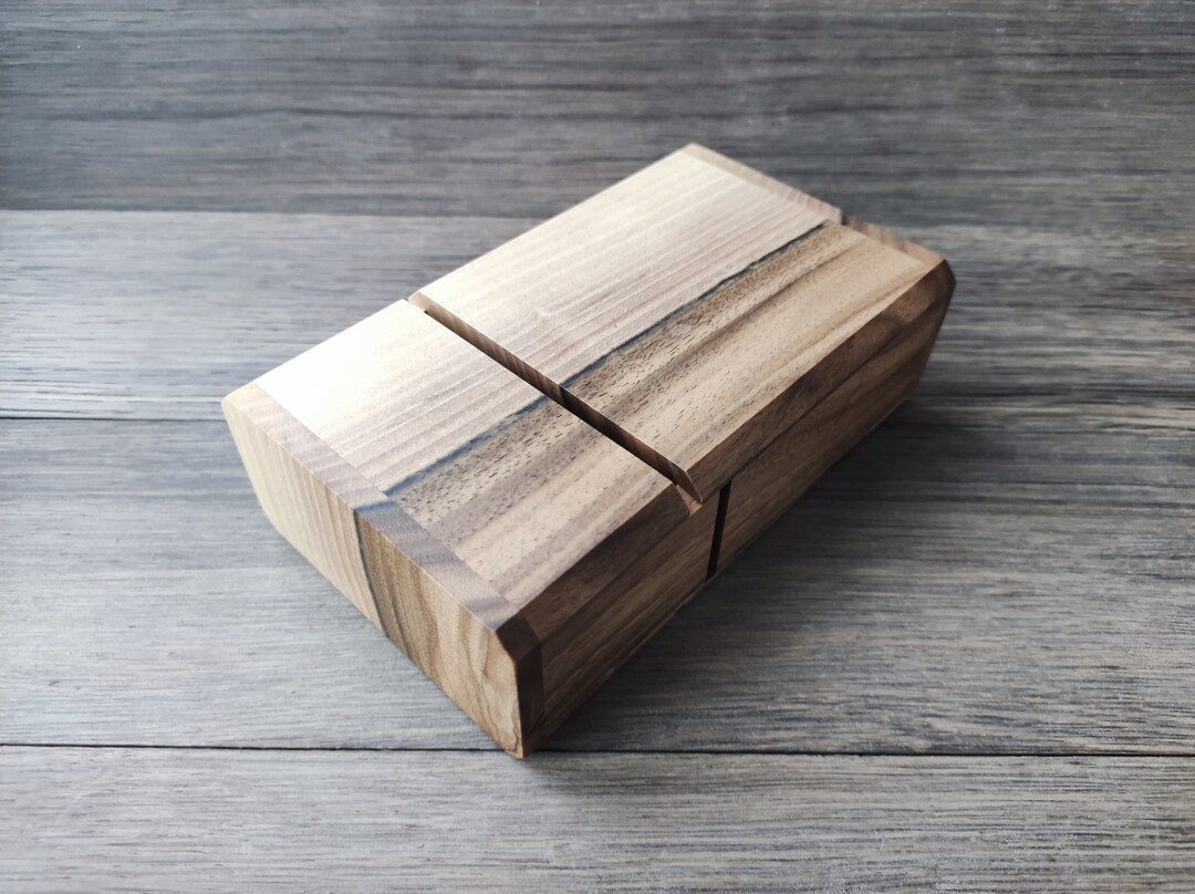 Tarot Box, Walnut Wood Tarot Card Box, Deck Box - Etsy