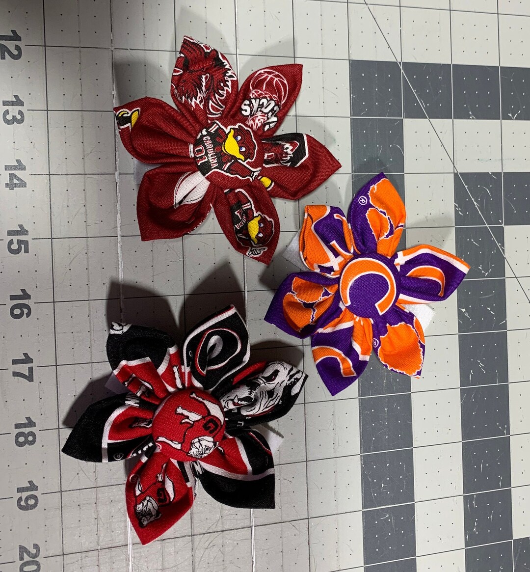 Collar Flower Sports Team Collar Flower College Football Flower ...