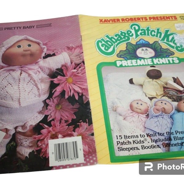 Cabbage Patch Pattern Book - Etsy