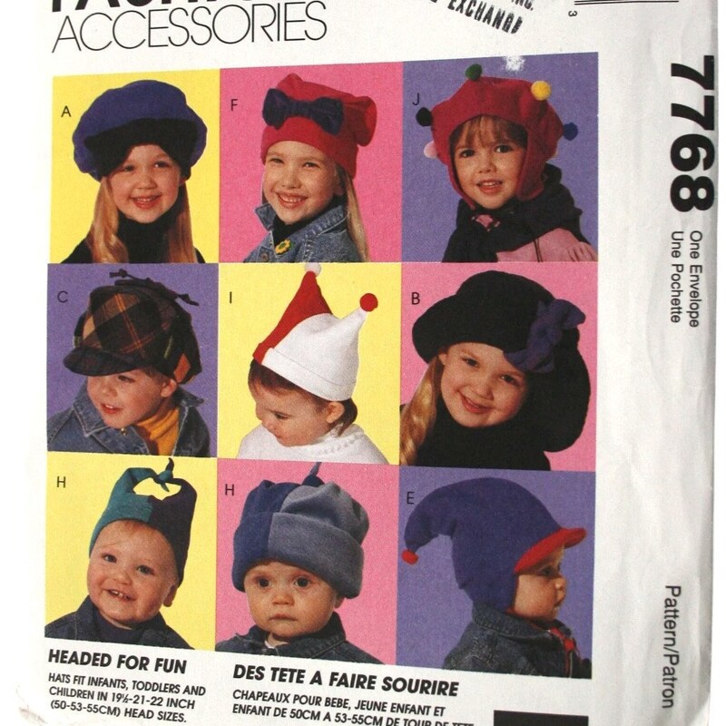 Fleece Hat Pattern - Etsy