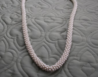 Pearl rope necklace | Etsy