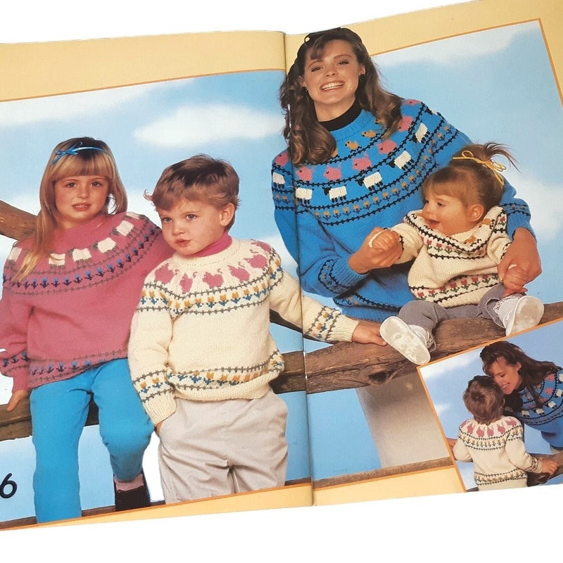 Patons Knit Pattern - Etsy