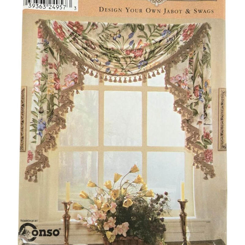 Valance With Jabots - Etsy