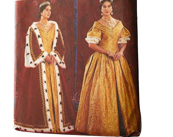 Queen Costume 1800s Early 19th Century Historical Size 12 14 16 ...
