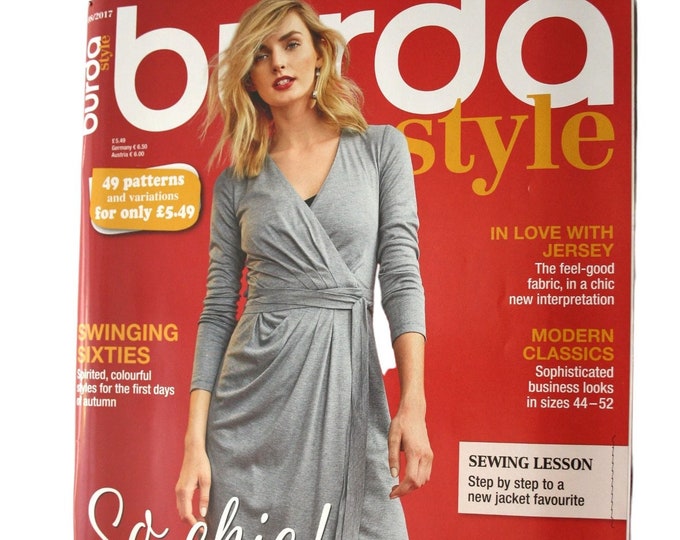 Burda Magazine Sewing Patterns English Language Burda Style June 2017 / ...