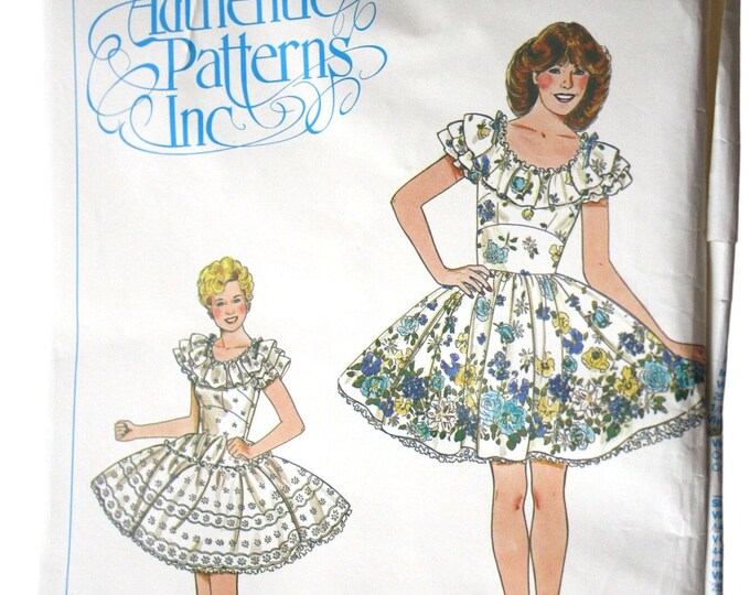 Square Dance Dress Pattern UNCUT by Authentic 321 Patterns Inc. Women's ...