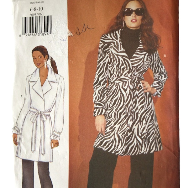 Wrap Coat Pattern - Etsy