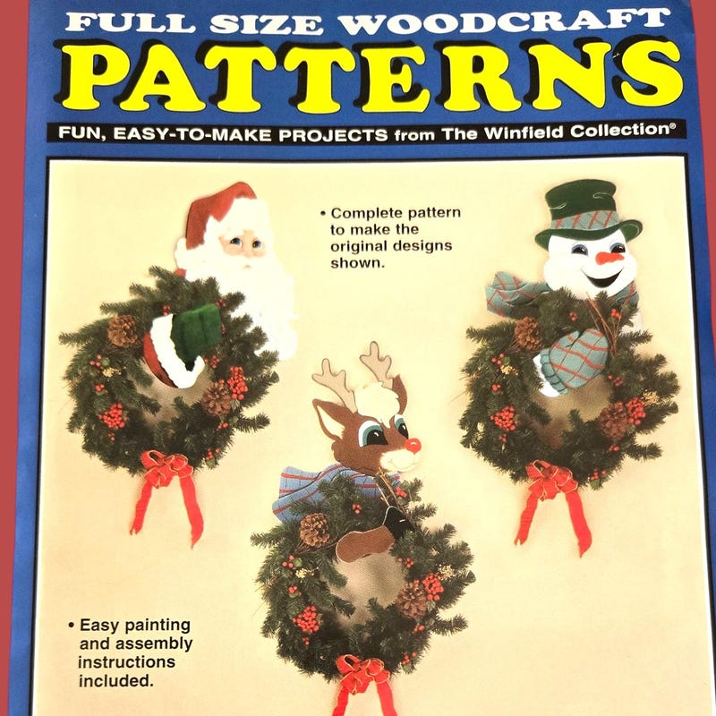 Winfield Collection Woodcraft Pattern - Etsy