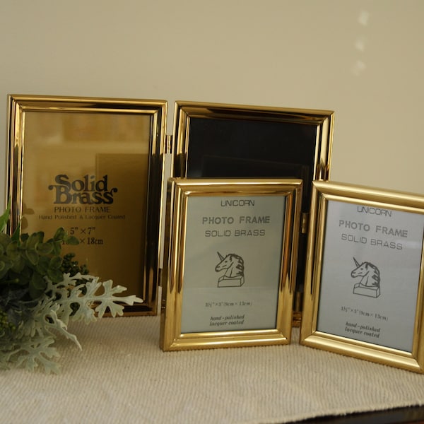 Double Standing Photo Frame - Etsy