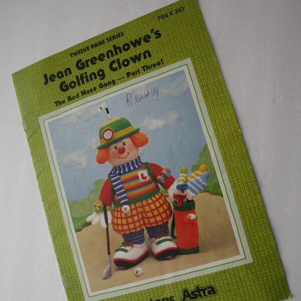 Golf Clown - Etsy
