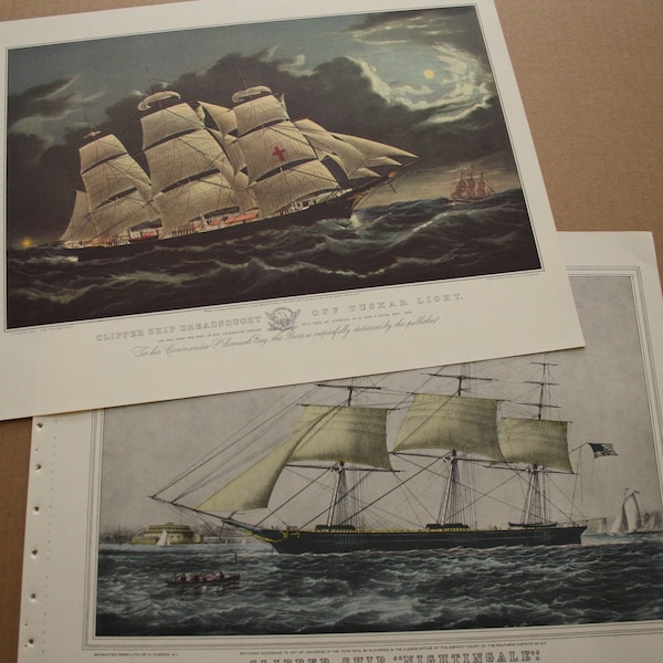 Clipper Ship Prints - Etsy