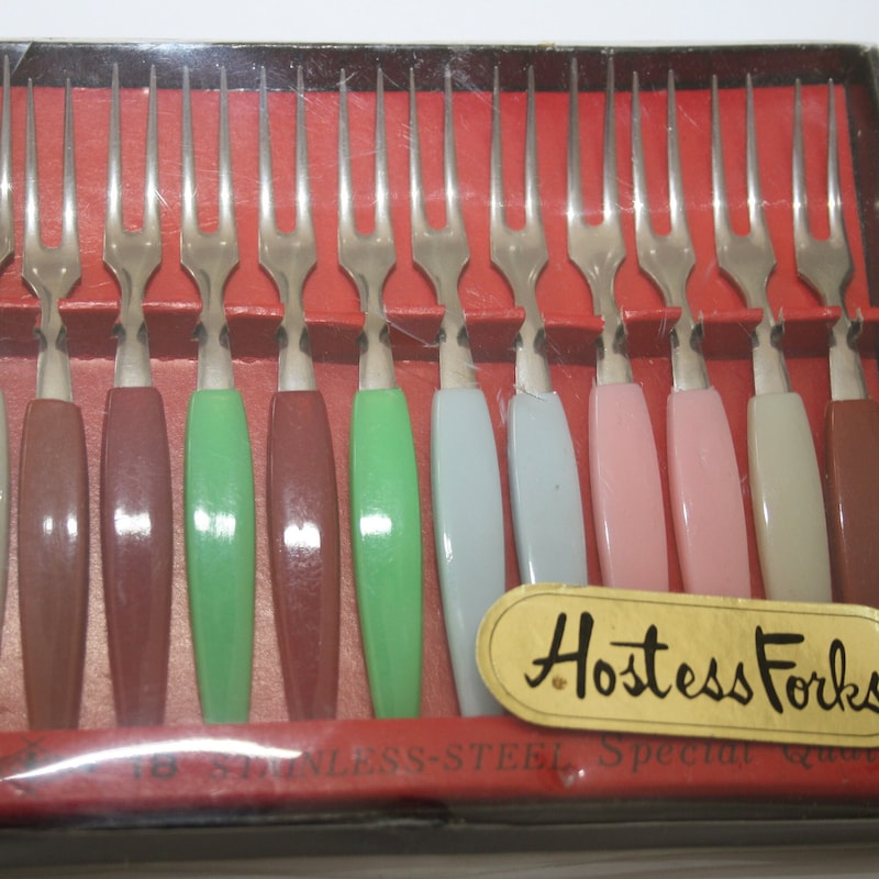 Appetizer Forks and Knives - Etsy