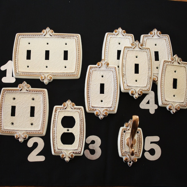 Mid Century Light Switch Plate - Etsy