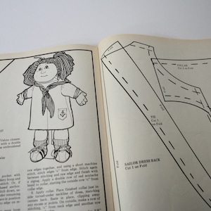 CLOTHING PATTERNS for Adopted Kids Such as Cabbage Patch and Other Soft ...