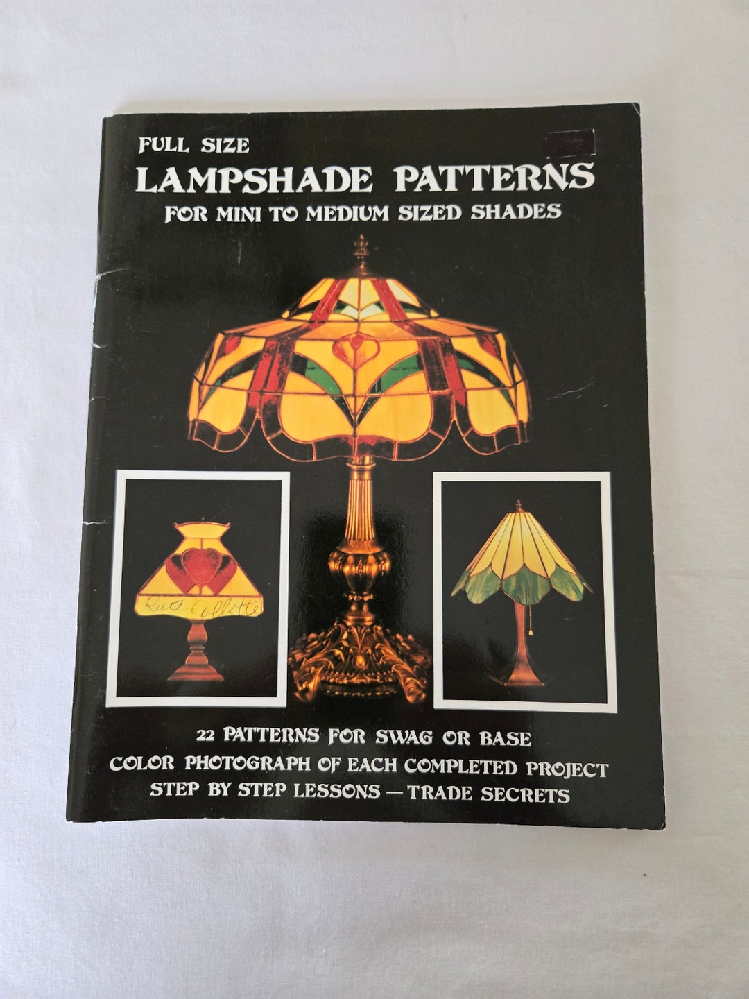 Lampshade Patterns Full Size 22 Patterns for Swag or Base Step by Step ...