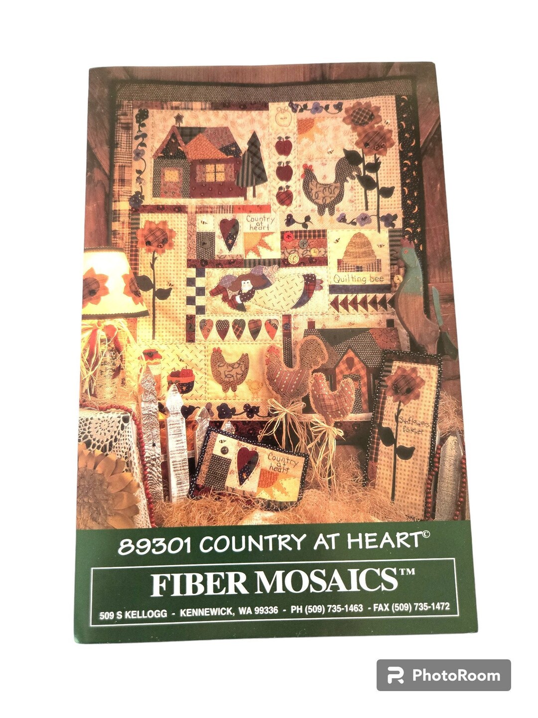 Folk Art QUILT Pattern Country at Heart 34 X 40 Quilt THE Spirit of ...