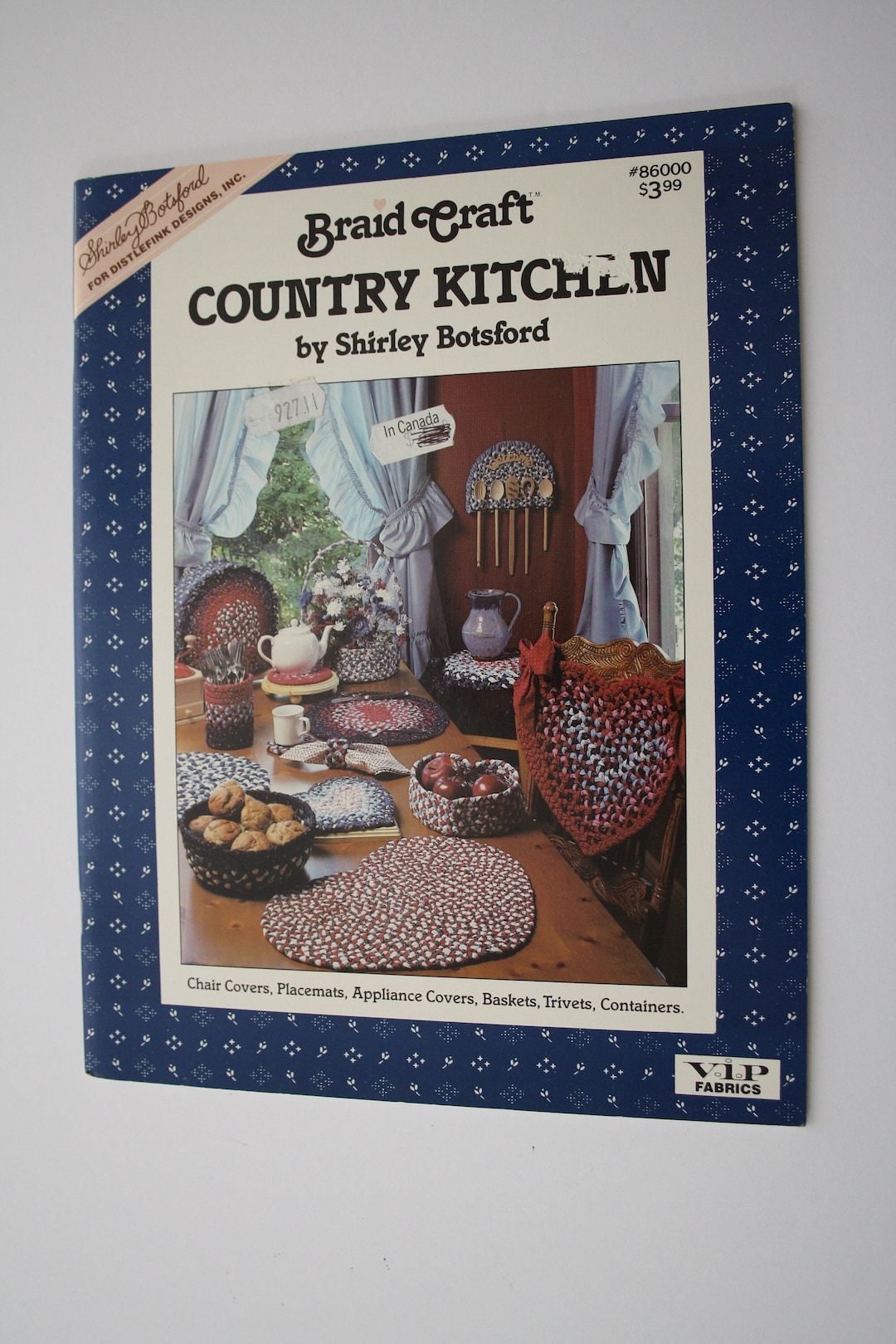 Braid Craft Patterns to Make Rag Braided Chair Covers, Placemats ...