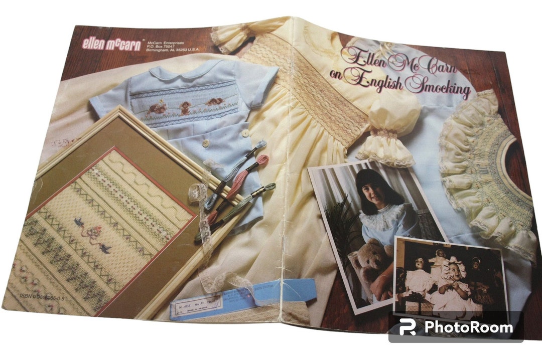 Smocking Patterns and HOW to Smock, Stitch Designs for Smocking Letters ...