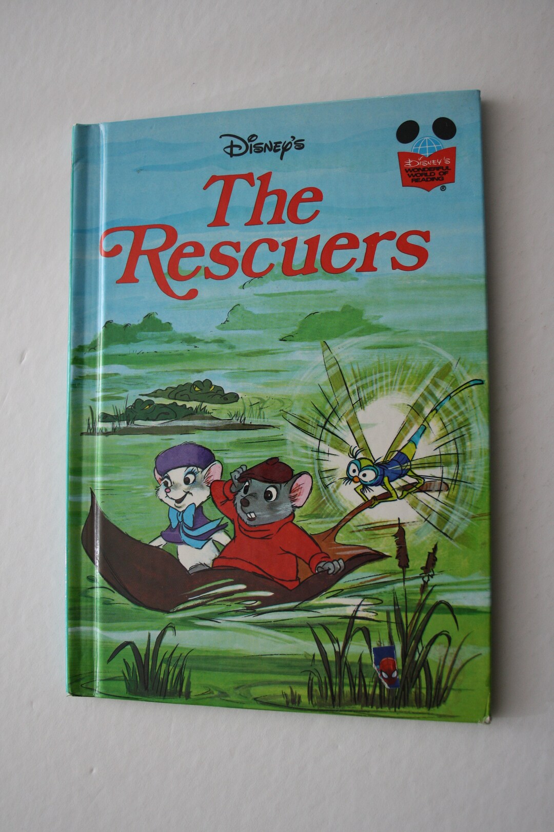 The RESCUERS Disney Book Wonderful World of Reading Vintage - Etsy