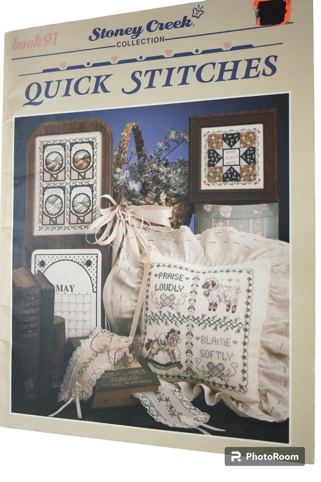 Counted Cross Stitch Patterns Home Family Boats Mother Bookmark Seasons ...