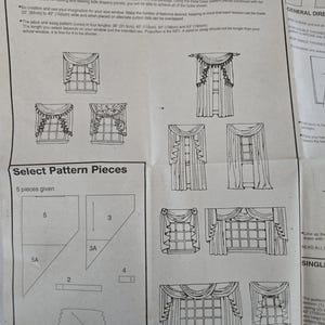 Design Your Own Jabot and Swags Window Treatments LOTS of OPTIONS With ...