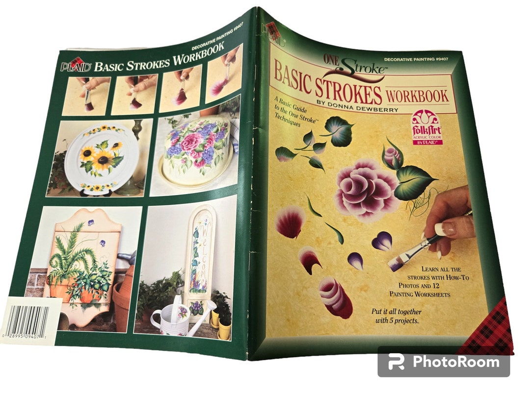 Decorative Painting Pattern Book, One Stroke by Donna Dewberry, Plaid ...