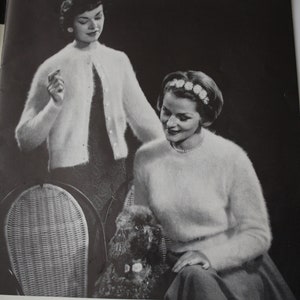Angora Knitting Patterns ANGORAS by Beehive Book 85 Series, Make Angora ...
