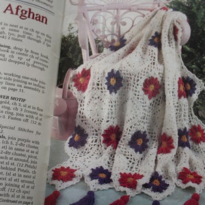 47 Pages of CROCHET PATTERNS Christening Gown, Daisy Afghan, Tablecloth ...