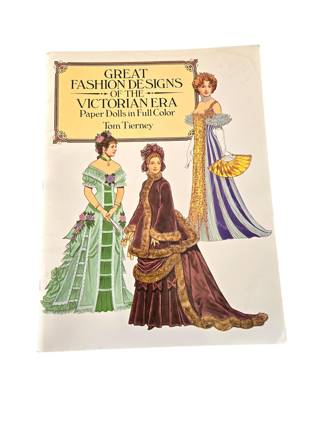 Victorian Era Paper Dolls, Tom Tierney Great Fashion Designs in FULL ...