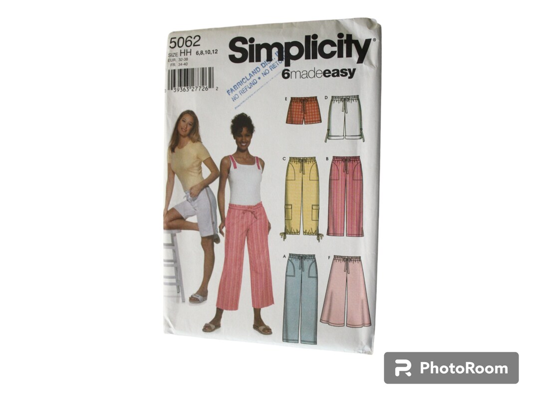 EASY Summer Clothing Patterns Capris Shorts /short Pants Wide Leg ...