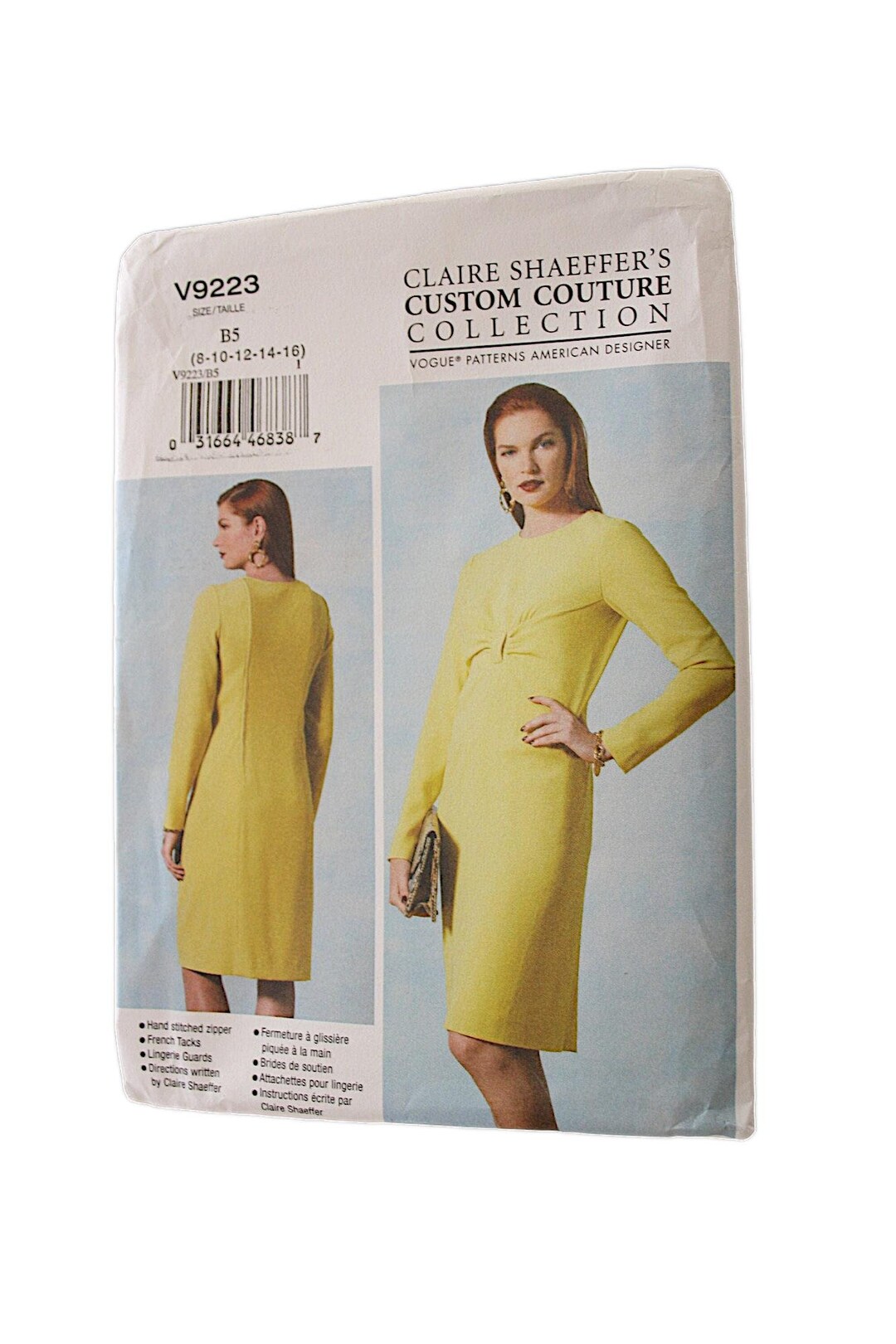 Claire Shaeffers Dress Couture Collection With Front Gather Detail by ...