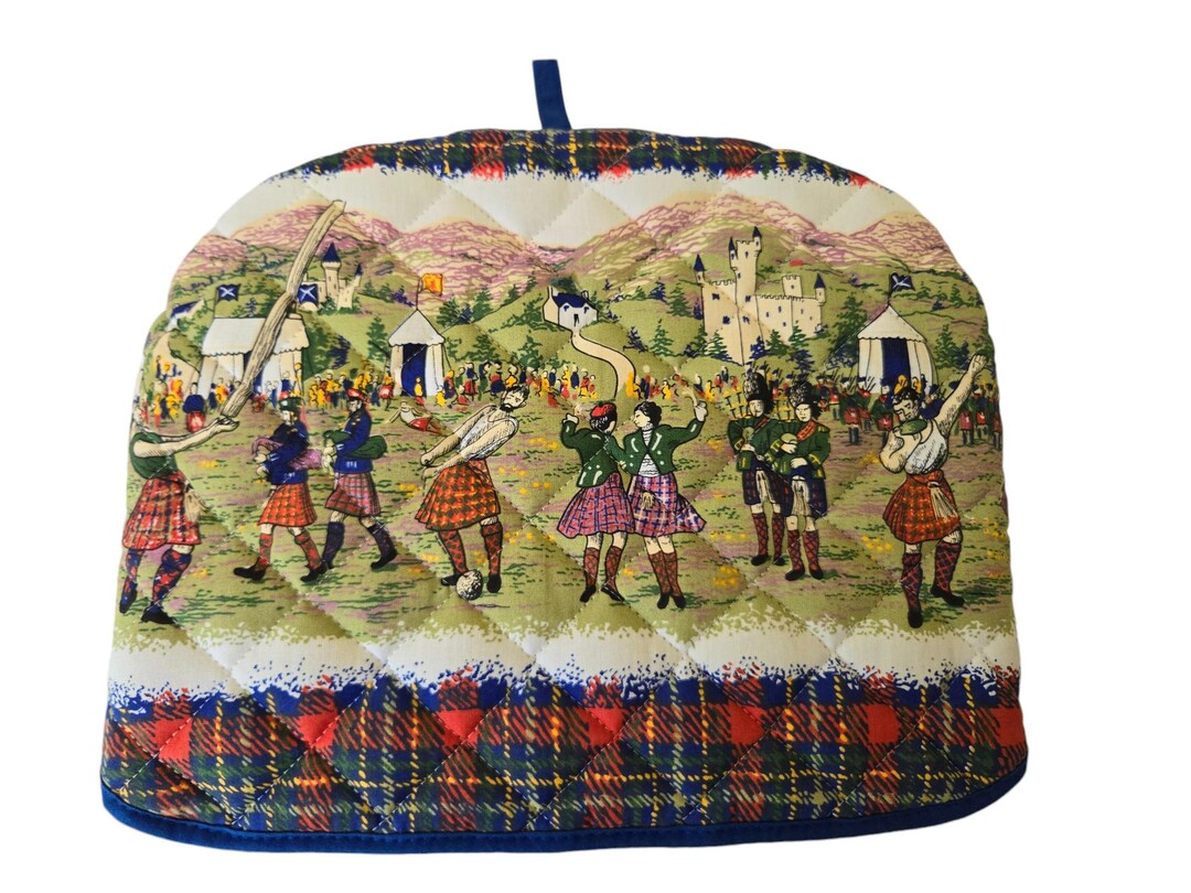 TEA COSY Padded Tea Cozy Cozi, 100% Cotton Polyester Filled Insulated ...