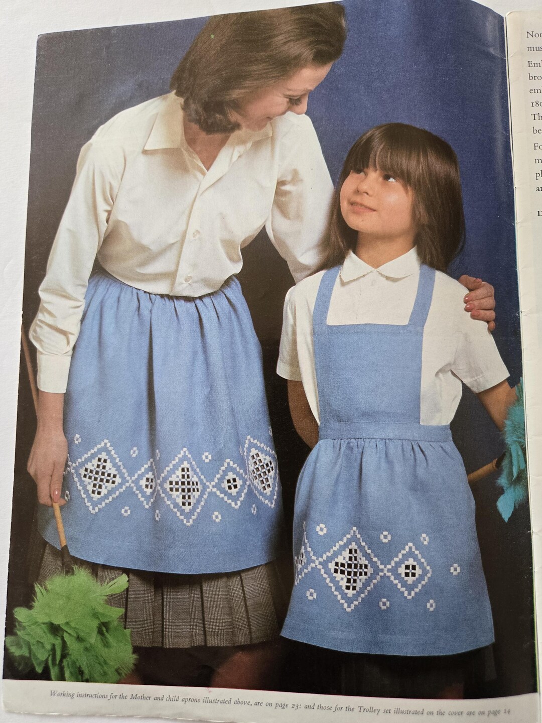 HARDANGER Patterns and Drawn Thread Weaving Make Hardanger Apron Pillow ...