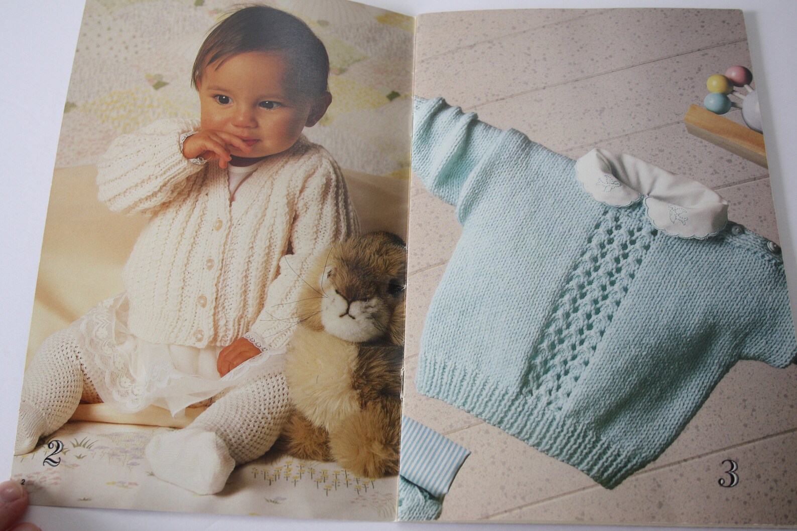 Patons 478 BABY Knitting Patterns for Sweaters Tops Cardigans, Beehive ...
