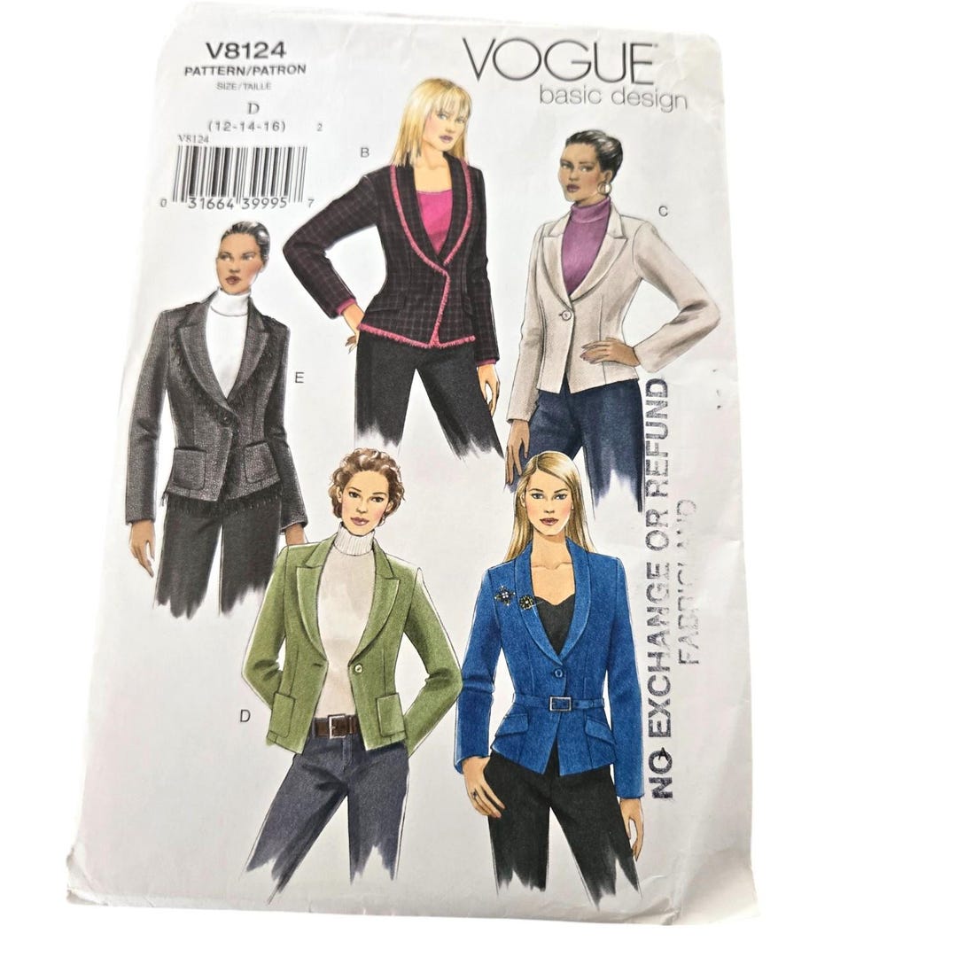 EASY Jacket, Lined Semi Fitted Blazer With Collar Variations Womens ...