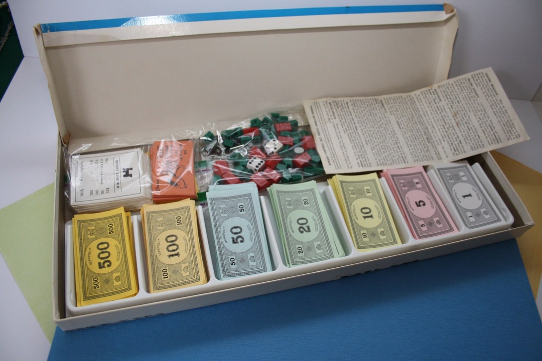 Vintage Monopoly Game 1985 Board Game in Very Good Condition for Family ...
