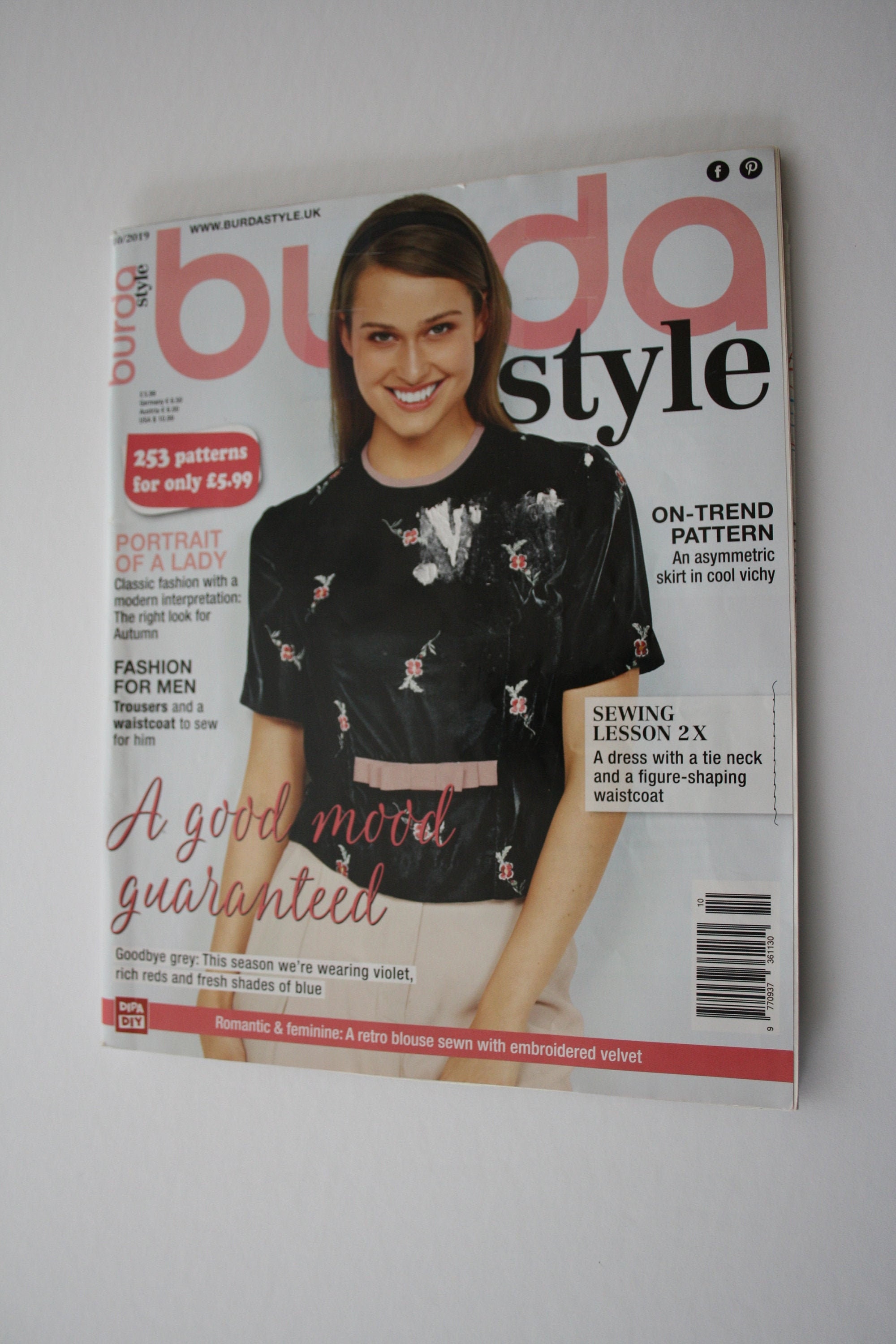 ENGLISH Burda Magazine Sewing Patterns English Language Fall | Etsy Canada