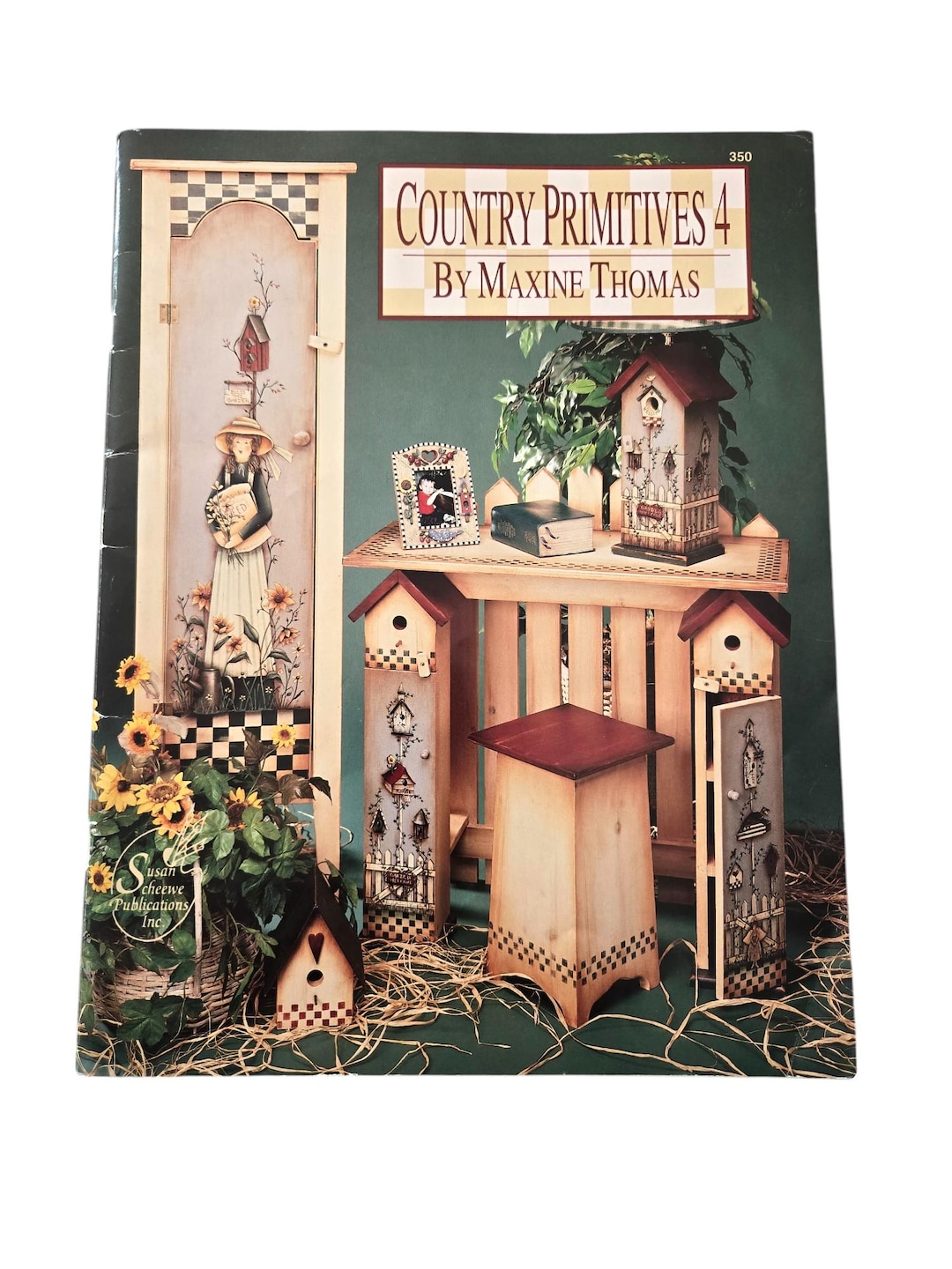 Painting Book COUNTRY PRIMITIVES 4 Folk Art Painting Instructions and ...