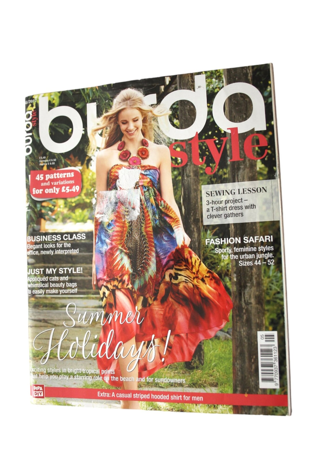 Burda Magazine Sewing Patterns English Language Spring Burda Style May ...
