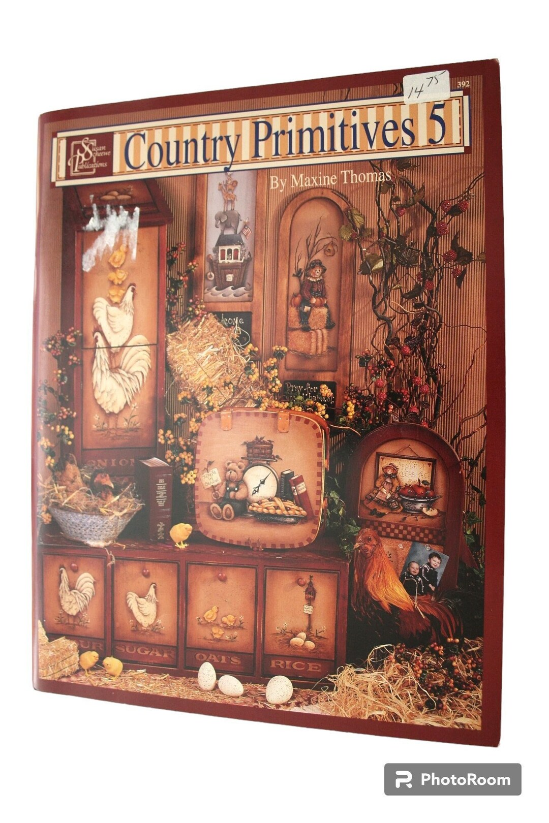 Painting Book COUNTRY PRIMITIVES 5 Folk Art Painting Instructions and ...