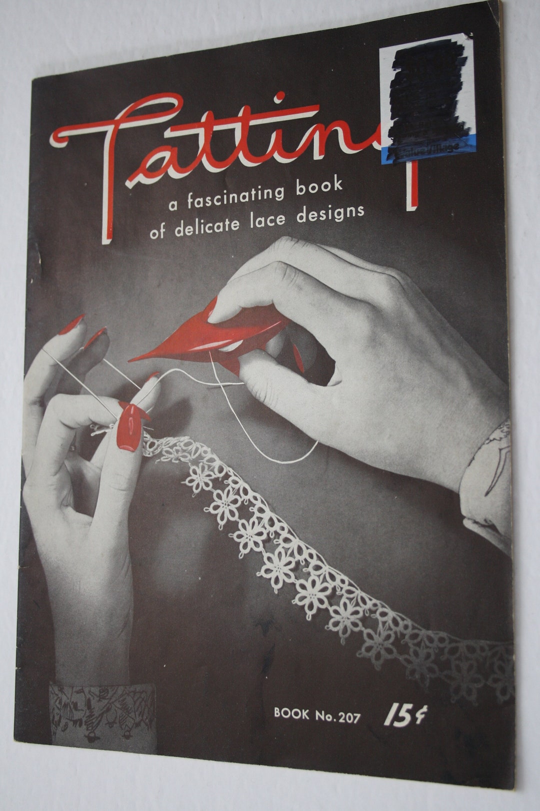 Tatting Pattern Book ORIGINAL (not a Pdf Download) Tatting 207 Delicate ...