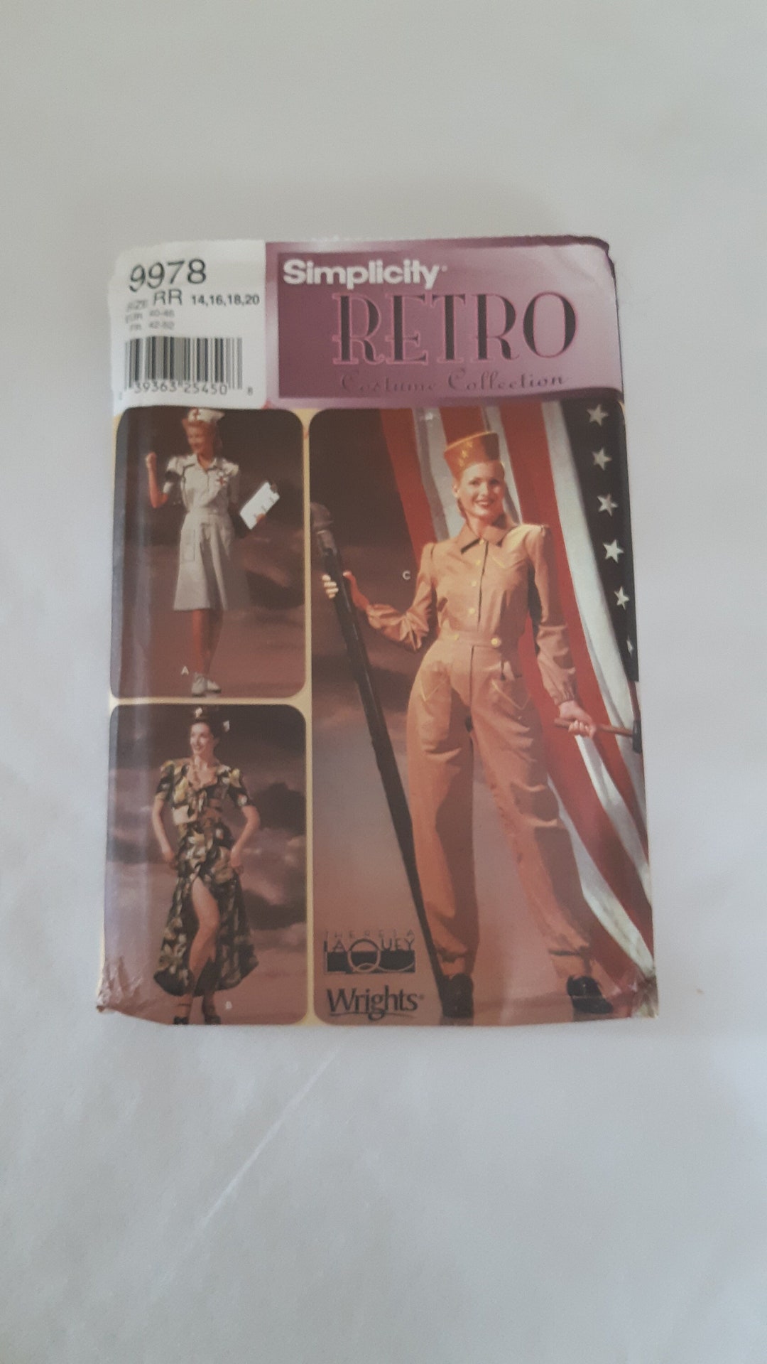 1940s WW2 Era Cadet /service Women COSTUME Pattern Nurse, Singer Women ...