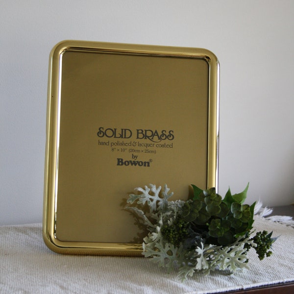 Brass Picture Frame - Etsy