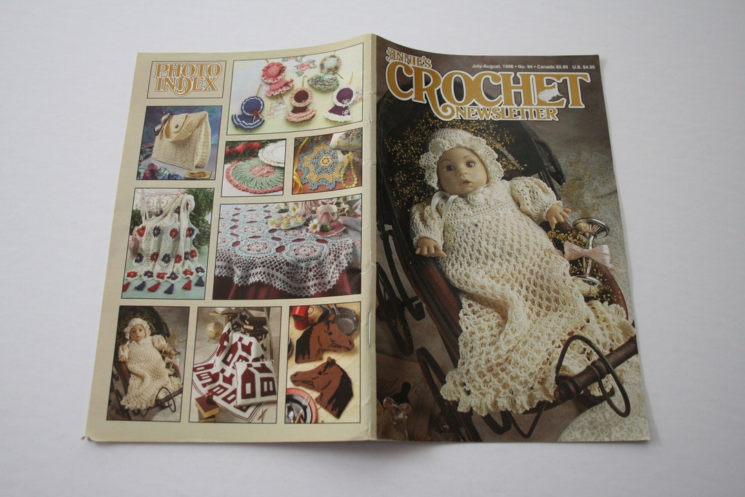 47 Pages of CROCHET PATTERNS Christening Gown, Daisy Afghan, Tablecloth ...