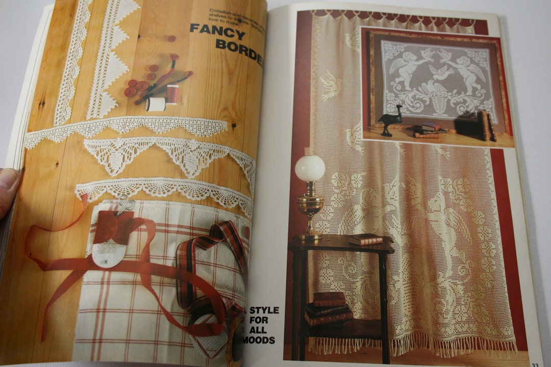 Phildar CROCHET Patterns Home Decoration the Charm of - Etsy