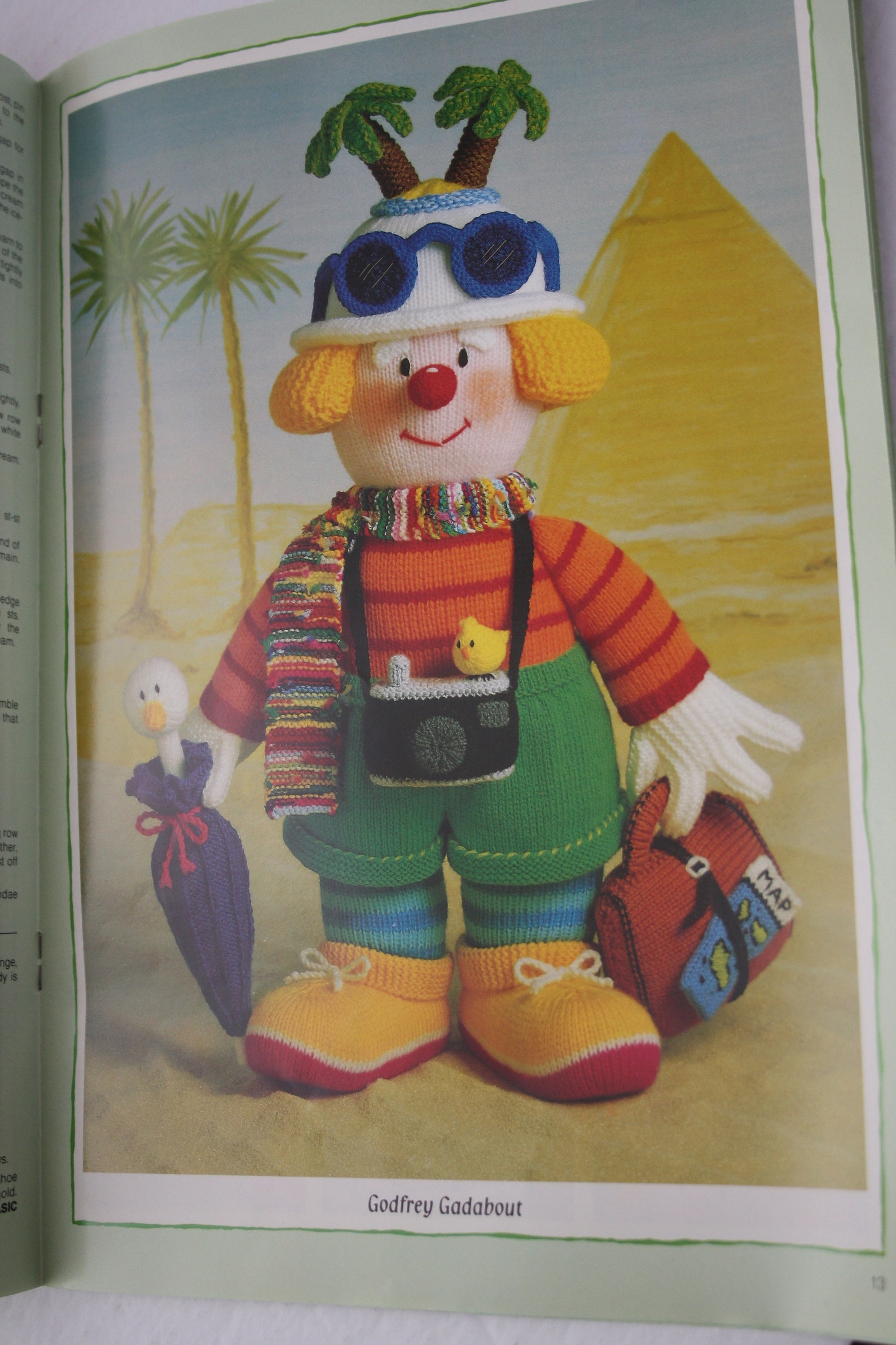 Jean Greenhowes Knitted Clowns Pattern Book, the Red Nose Gang Book 319 ...