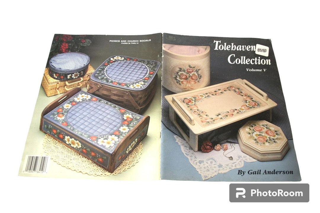 Tolehaven Collection Volume V 5, Tole Painting Patterns Book by Gail ...