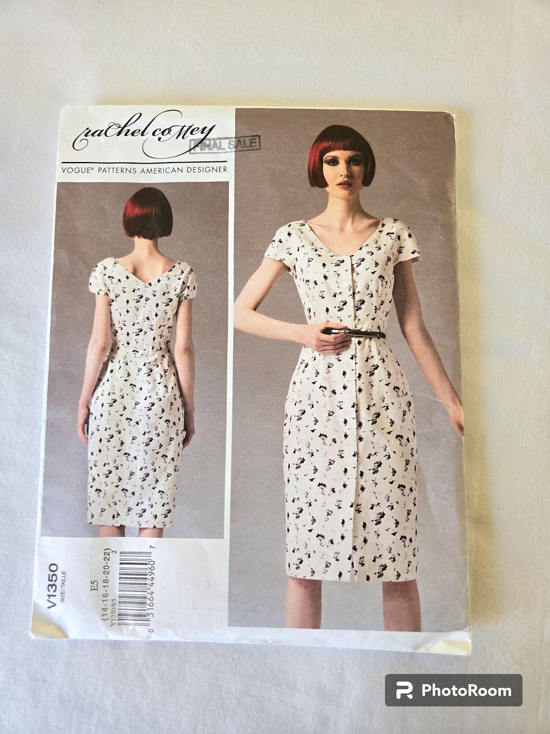 Fitted Dress Sewing Pattern Womens Misses Size 14-22 Regular AND Petite ...