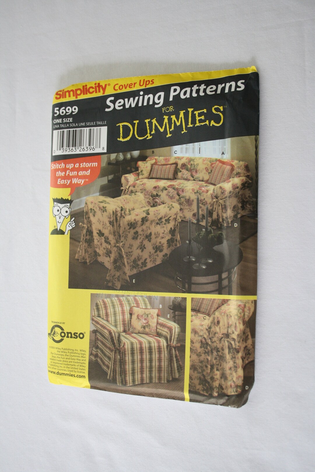 Slip Cover Patterns DIY Covers for Sofa Couch Chairs and - Etsy