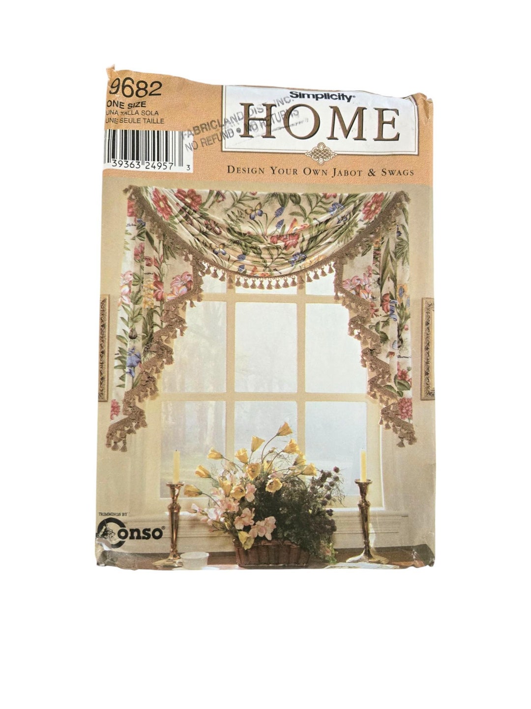 Design Your Own Jabot and Swags Window Treatments LOTS of OPTIONS With ...